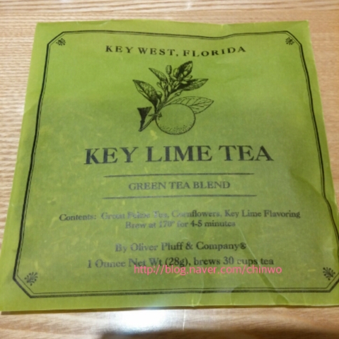 Key Lime Tea, 키라임티, 키라임차 : 네이버 블로그