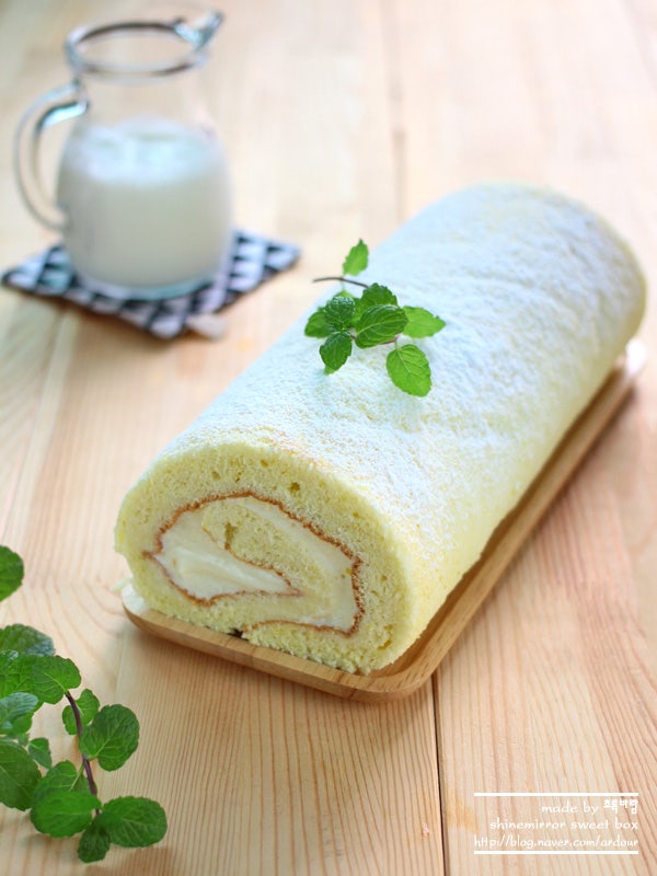 상큼한~ 레몬 롤케이크 : 네이버 블로그