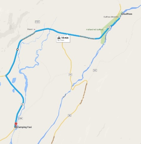 [아이슬란드'15] 11 팍시 캠핑장(Faxi Camping Ground) - 팍사폭포(Faxafoss)와 함께 하는 하룻밤 ...
