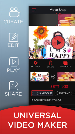 VideoShop PRO - Best Video Editor for Youtube & Vine, US Free, iOS 7.1 ...
