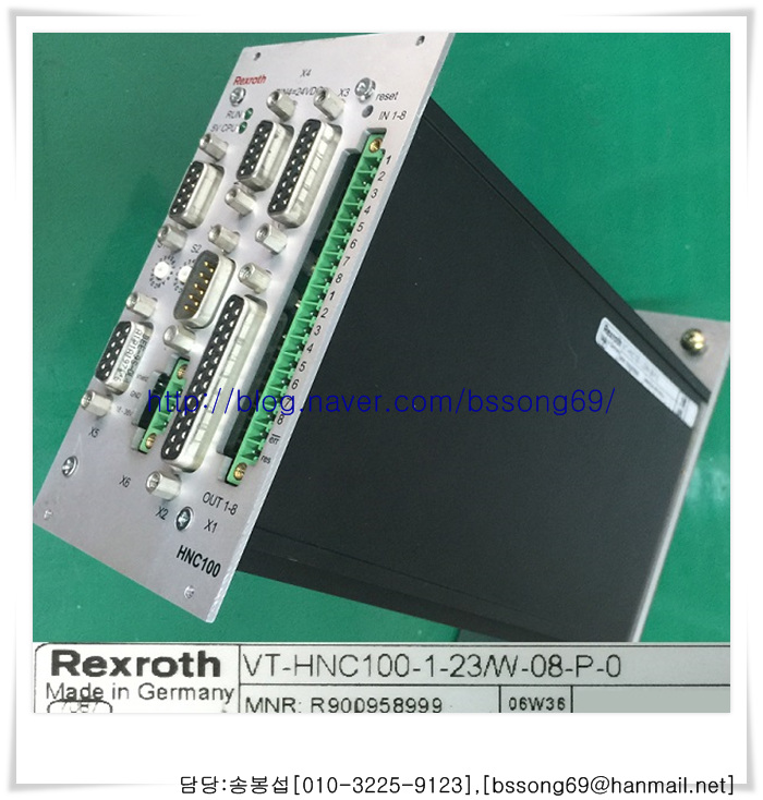 Rexroth HNC100, VT-HNC100-1-23/W-08-P-0, MNR: R900958999 전문수리(Repair ...