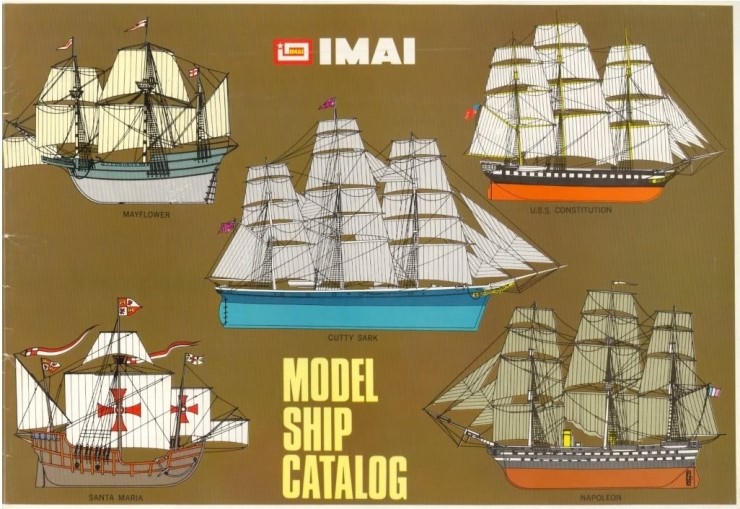 IMAI 1982 Model Ship Catalog - #1 Plastic Model Ship : 네이버 블로그