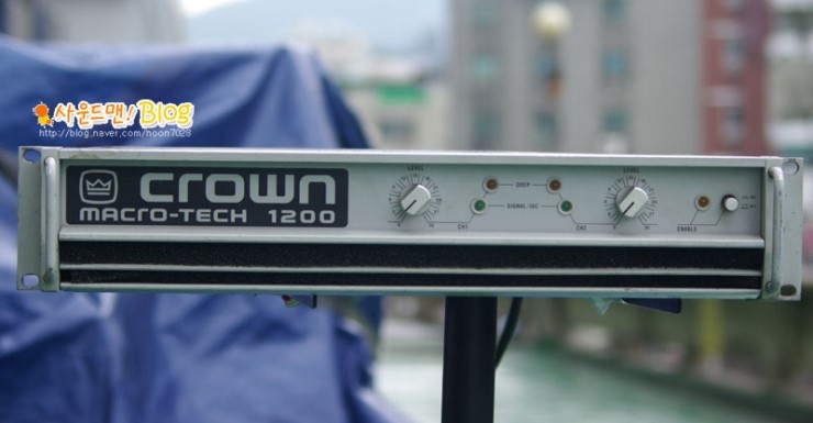 MA1200 중고/Crown Macro-Tech 1200 stereo power amplifier 1000와트 크라운 중고파워 ...
