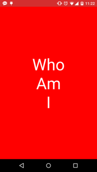 WhoAmI Stduy App : 네이버 블로그