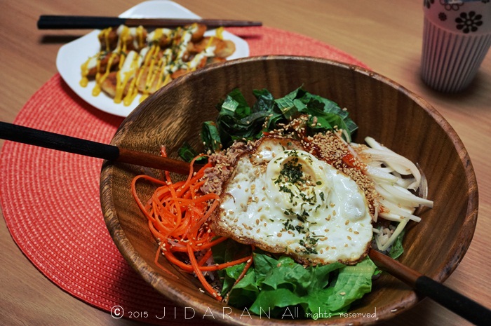 [우리집 식탁] 이런 맛이 꿀맛일까?! 꿀맛같았던...우리의...심야식사,ㅋ + 참치비빔밥, 어묵구이, 과일&아이스크림 디저트 ...