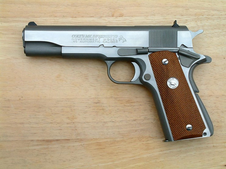 콜트 COLT M1911-A1 시리즈 70 vs. 시리즈 80 차이점 : 네이버 블로그