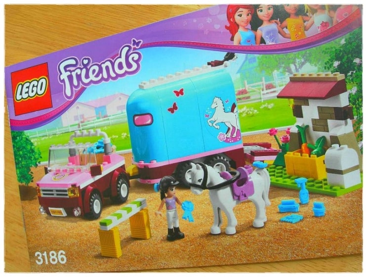 Lego Friends 레고 프렌즈 3186 엠마의 말 운반 트레일러 : 네이버 블로그