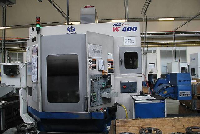 버티컬 머시닝 센터 / DAEWOO / ASCE VC 400 / 2004년식 : 네이버 블로그