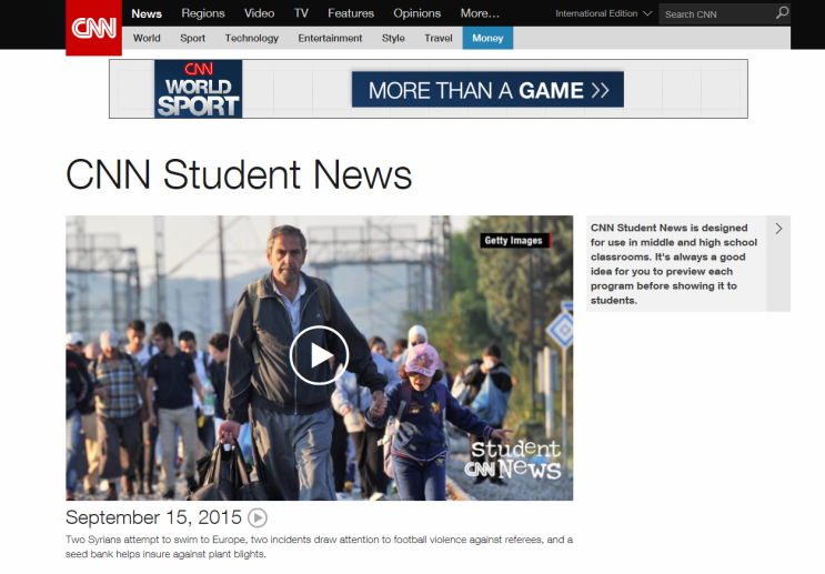 CNN STUDENT 영어공부 : 네이버 블로그