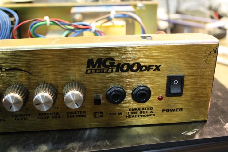 H대학교 마샬(MARSHALL) MG100DFX [나무악기] : 네이버 블로그