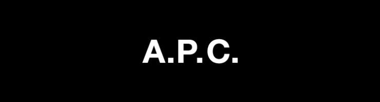 [브랜드 소개] A.P.C 아페쎄 / "심플함과 시크함의 프랑스 캐쥬얼 브랜드" : 네이버 블로그