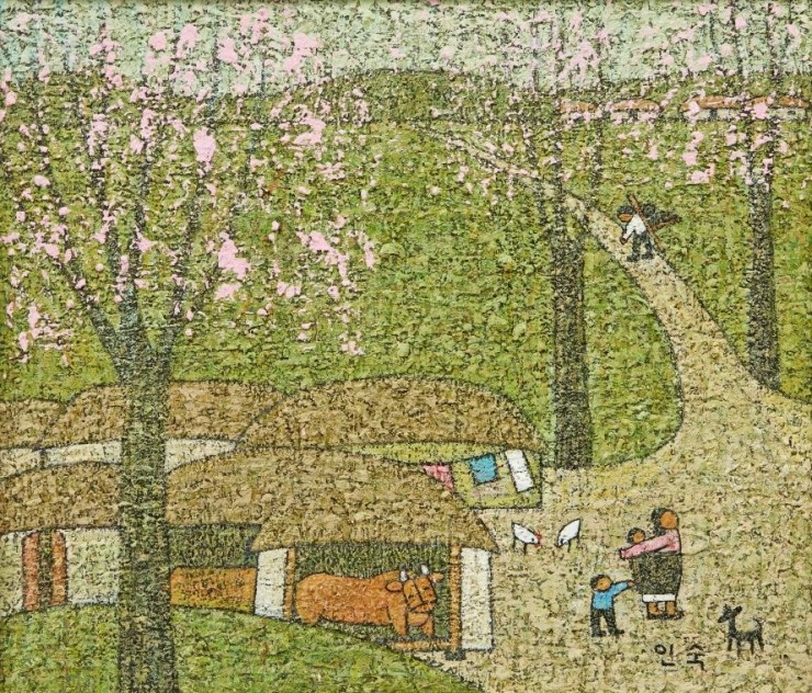 '박수근의 장녀' 박인숙 (InSuk Park)의 작품과 그림 가격 : 네이버 블로그