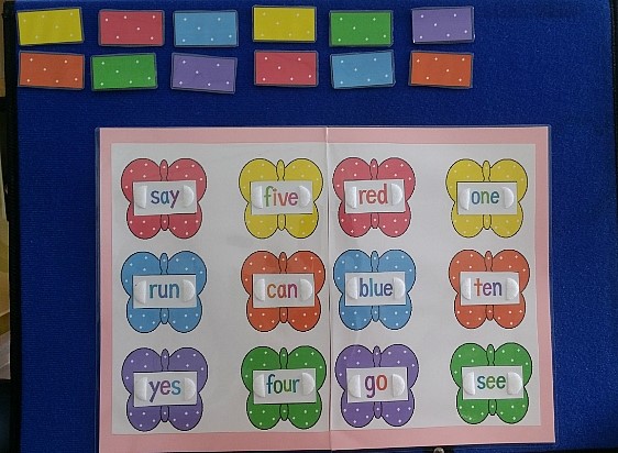 [Phonics] Butterfly sight words교구 : 네이버 블로그