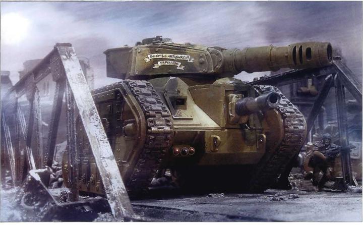 임페리얼 가드 기갑 차량-레만 러스 배틀 탱크와 그 변종들(Leman Russ battle tanks & Variations ...