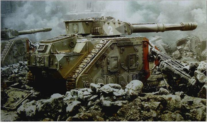 임페리얼 가드 기갑 차량-레만 러스 배틀 탱크와 그 변종들(Leman Russ battle tanks & Variations ...