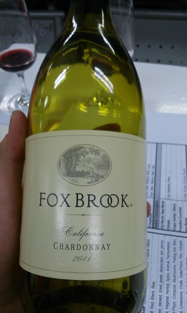 Fox Brook Chardonnay 폭스 브룩 샤도네이 2011 : 네이버 블로그