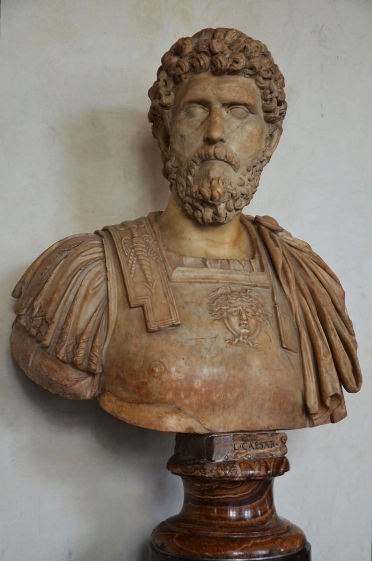 루키우스 아에리우스 케사르(Lucius Aelius Caesar), Primo Corridoio, Galleria degi ...