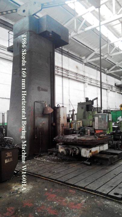 1986 Skoda 160 mm Horizontal Boring Machine W160HA : 네이버 블로그