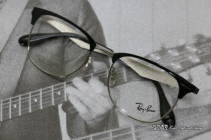 레이밴 도수테 Ray-Ban RB6346 2861 고전적인 분위기를 잘 살린 메탈프레임 : 네이버 블로그