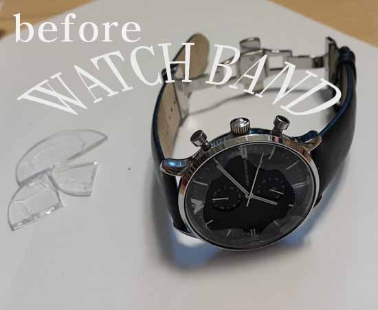 알마니 AR-0397 시계 유리교체했습니다 /EMPORIO ARMANI/ AR0397 알마니 시계유리 교체 / 대구시계수리 ...