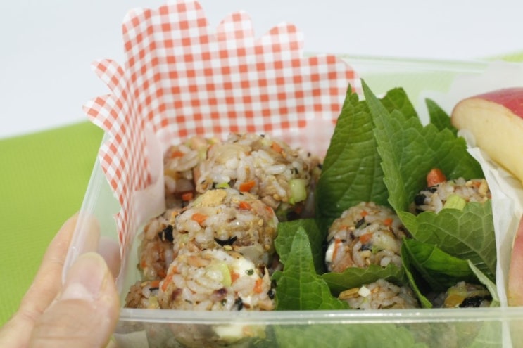 주먹밥 만들기,참치주먹밥처럼 간단한 도시락 메뉴가없지요 : 네이버 블로그