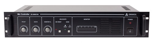 오르콜정보통신 회의용마이크_ 마이크 컨트롤러(Mic Controller) OK-2000CON : 네이버 블로그