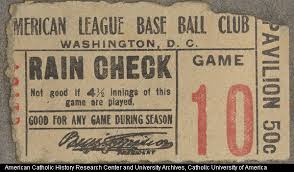 [이태원 영어회화 스터디] 이태원 English 1분 이디엄 - Rain check. : 네이버 블로그