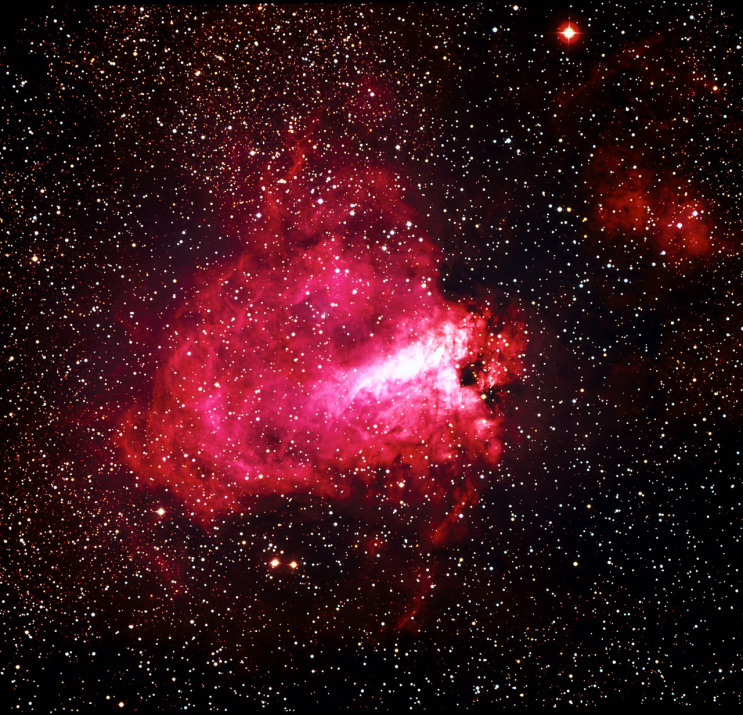 오메가 성운 Omega Nebula : M17, NGC 6618 별들의 고향 : 네이버 블로그