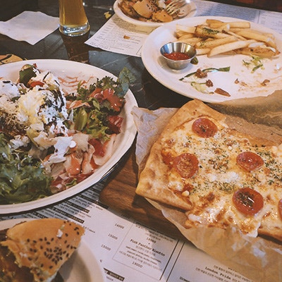 대륙친구와 가로수길 행보 / 핀키친 FIN KITCHEN _ AMERICAN DINING PUB / 젠틀몬스터 쇼룸 : 네이버 블로그