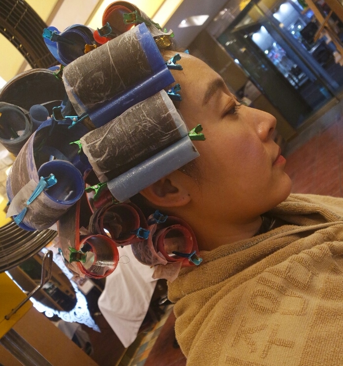 긴머리 판스트레이트 했습니다~ : 네이버 블로그