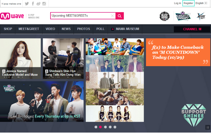 TẠO ACC MNET : 네이버 블로그