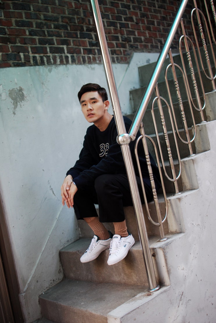 플랫폼 라코스테 페어리드 스니커즈 코디 : 네이버 블로그