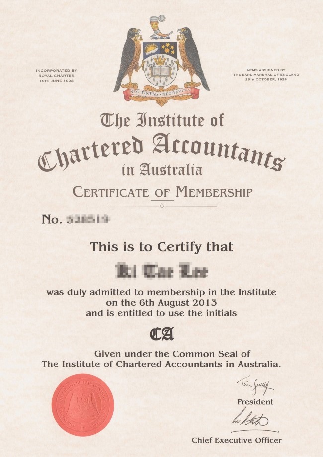 CPA 라이선스를 활용한 호주 CA(Chartered Accountant) 취득 사례 : 네이버 블로그