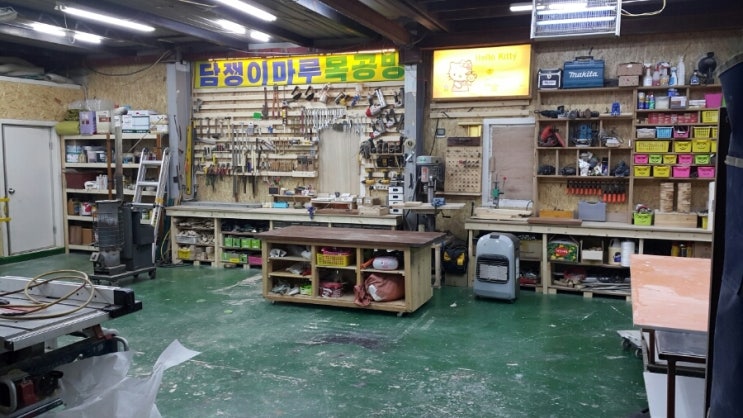 담쟁이마루 인테리어원목인테리어일산공방원목가구 일산가구단지 파주목공방 원목싱크대 가구리폼 원목싱크대상판 에쉬식탁
