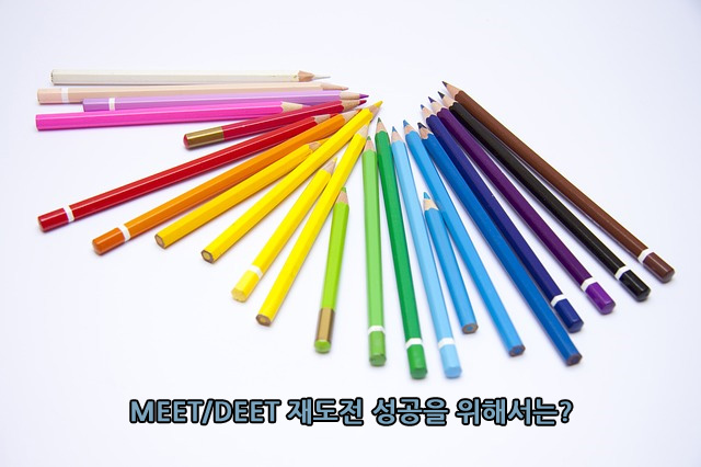MEET/DEET 재도전 성공을 위해서는? : 네이버 블로그