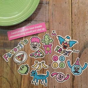 OKI STICKER SET ☻ / 스티커 판매 / 판매완료! : 네이버 블로그