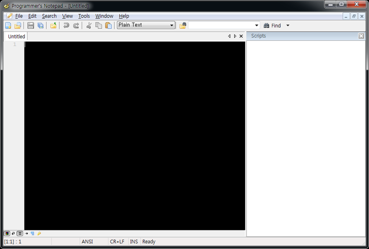 Programmer's Notepad 2 - Scripting : 네이버 블로그