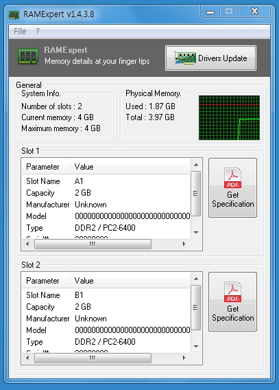 RAM 상세 정보 뷰어 유틸-RAMExpert 1.5.1.14 : 네이버 블로그