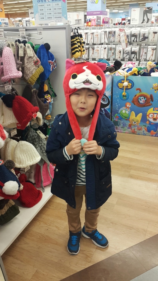 아이들 겨울 모자 장만했어요 : 네이버 블로그