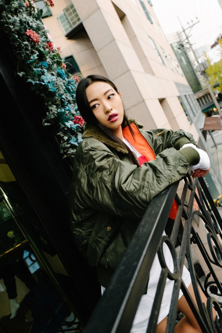 Nov. 15'FW Joyrich Collection Korea Street Snap. / 조이리치 코리아 15 FW 컬렉션 스트릿 스냅 알렉스핀치 플라이트자켓 덱자켓 항공 ...