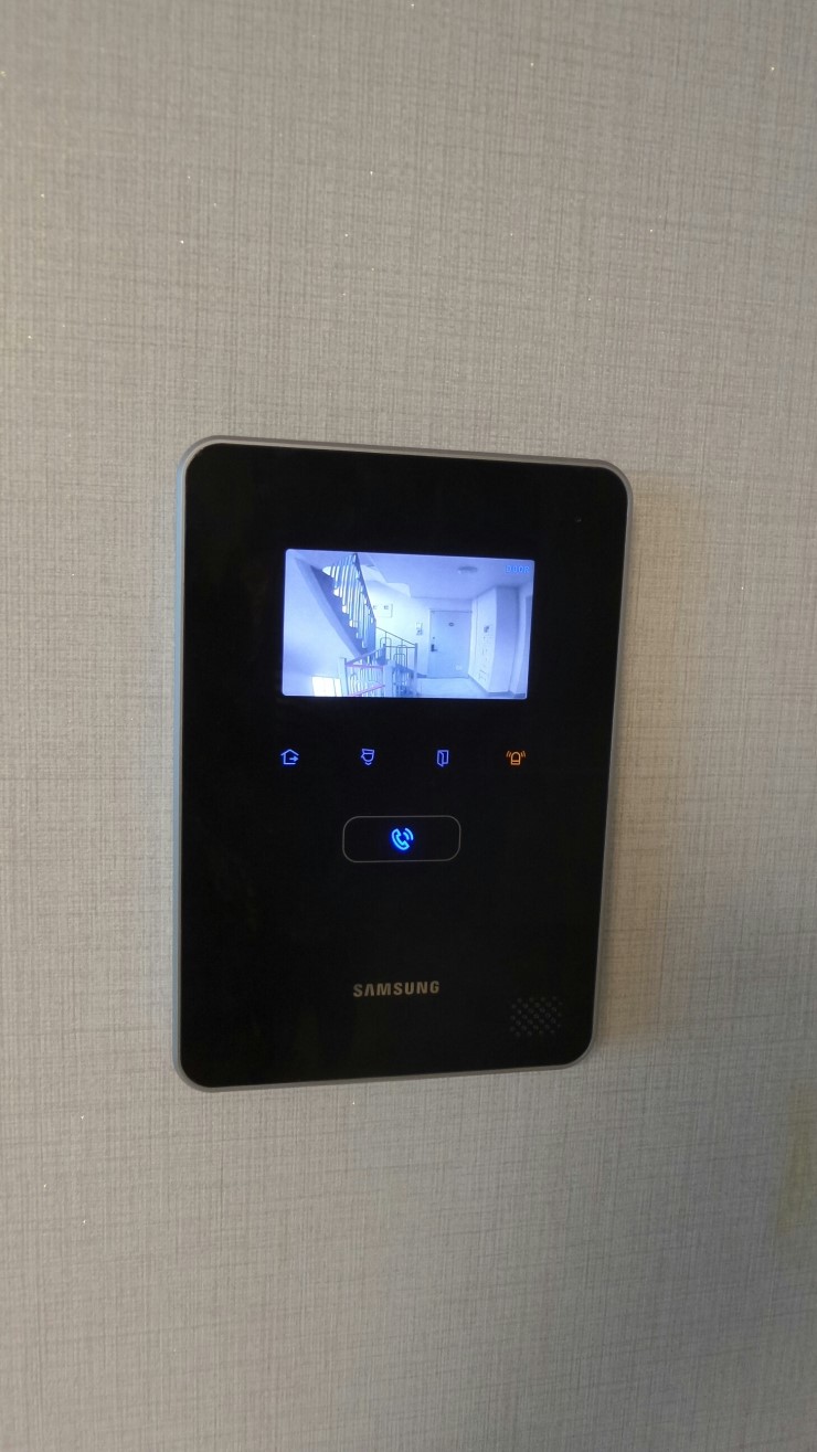 파주시 운정 한울마을2단지 벽산아파트에 삼성디지털비디오폰 SHT-3625AMK 교체,파주인터폰,파주비디오폰,일산인터폰,일산비디오폰 : 네이버 블로그