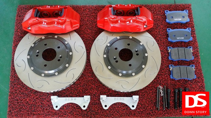 스포티지R REBS 355mm 미디움 만도4p + 하드론Z R패드 + 패독 15, 20mm 허브스페이서 장착 + 파주다운스토리 : 네이버 블로그