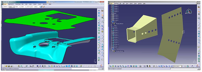 카티아 CATIA V5 PLM Express 제품 소개 Mechanical Shape Design_HDX_DL1 FS1 GSD ...