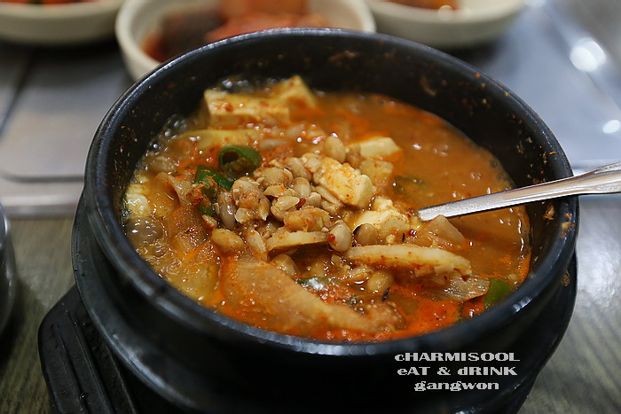 성수동뚝섬역서울숲역 맛집 강원산골 콩요리 전문 식당 청국장 네이버 블로그
