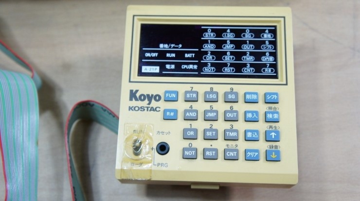 2238)KOYO KOSTAC PLC,A-21P,PROGRAMMER,작동양호,실사용품,상태양호,사진과동일품,사진참고하세요 ...
