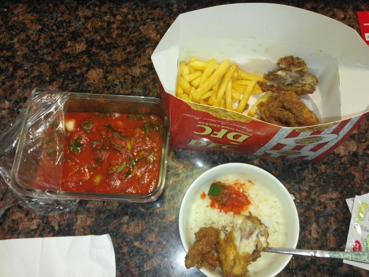 두바이 일상 - Dallas Fried Chicken(치킨) fast food 먹어보기 : 네이버 블로그