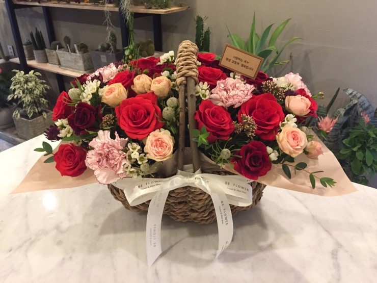 결혼기념일 꽃바구니 진주꽃집평거동비플라워진주비플라워진주예쁜꽃집평거동꽃집 네이버 블로그
