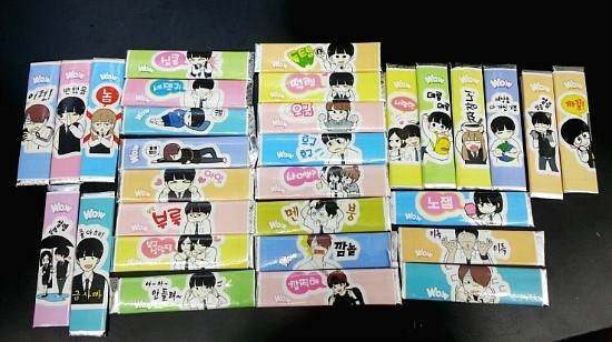 연애혁명 껌 30종이 뭐길래~ : 네이버 블로그