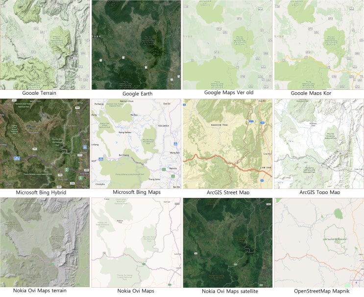 Mobile Atlas Creator 맵소스(mapsources) 종류별 지도 추가하기 : 네이버 블로그