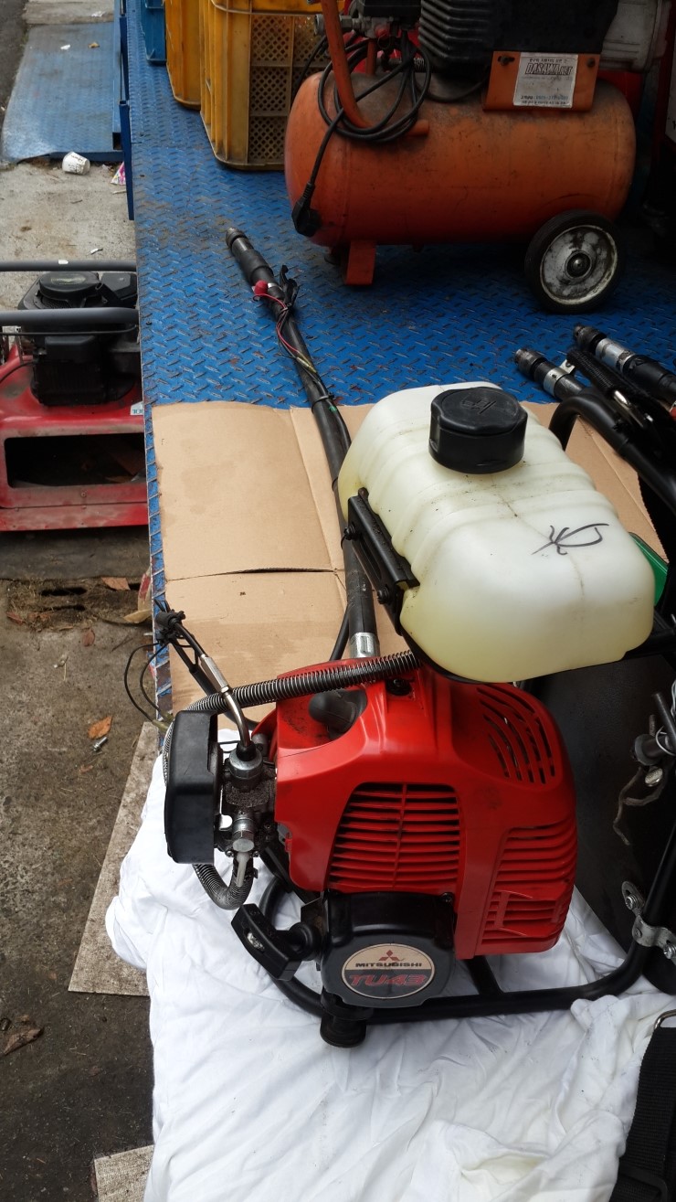 천공기 미쯔비시 TU43 / 캬브레터 세척 및 전체점검 : 네이버 블로그
